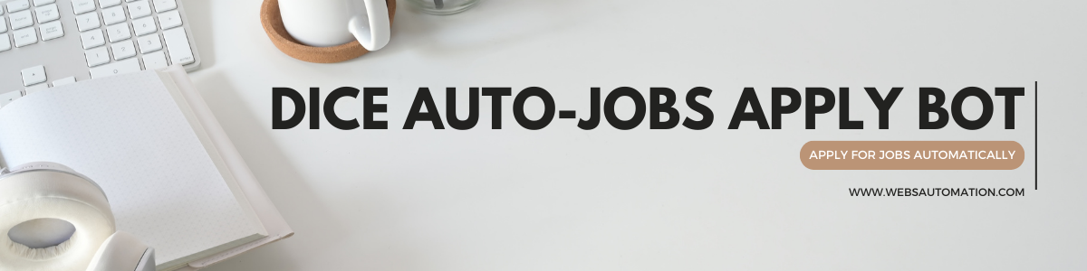 Best AI Dice Auto Jobs Apply Software 2023 | Webs-Automation